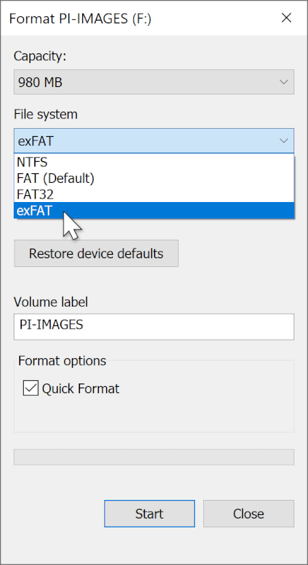 exFAT (Extensible File Allocation Table) Definition