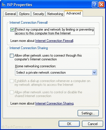 ICF Definition - What was ICF (Internet Connection Firewall)?