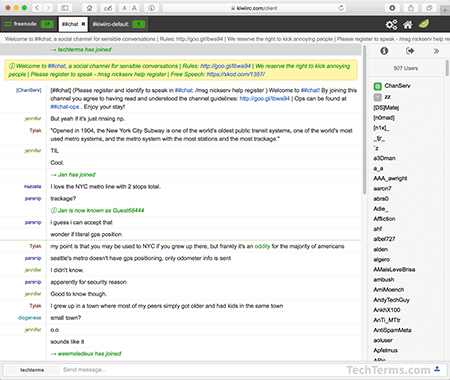 IRC Definition - What is IRC?