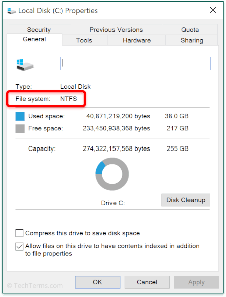 NTFS Definition - What is the NTFS file system?