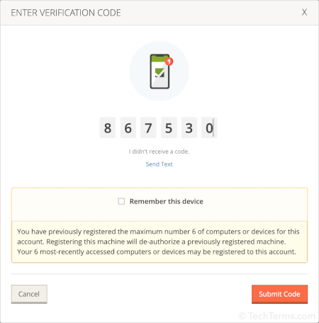 Two-Factor Authentication Definition